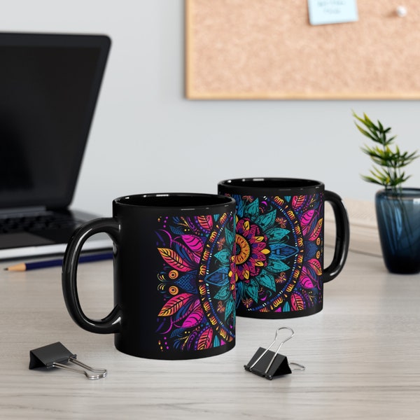 Mandala Mug - Etsy
