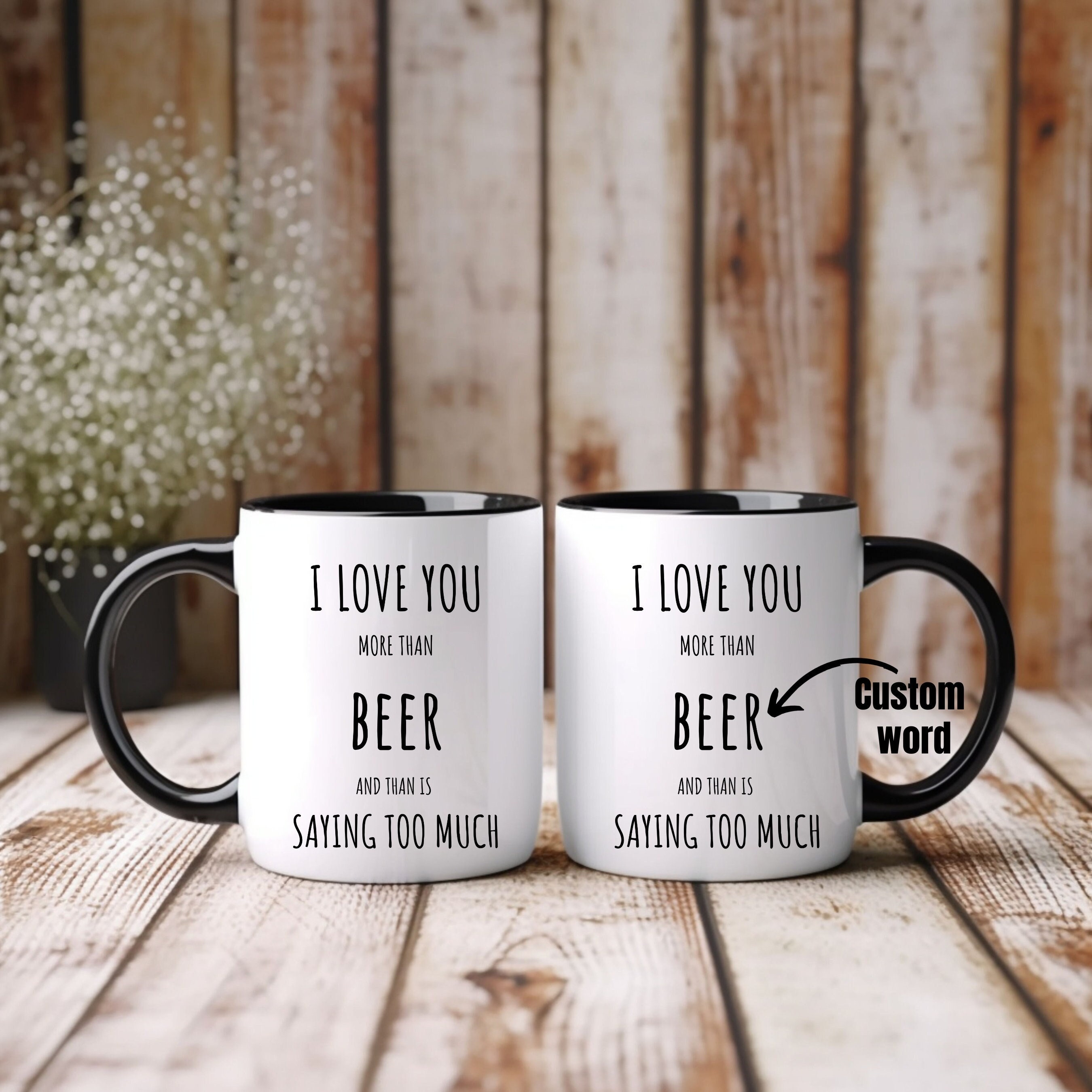 Custom Text Mug Girlfriend Mug to My Soulmate Funny Gift Couples Mugs ...