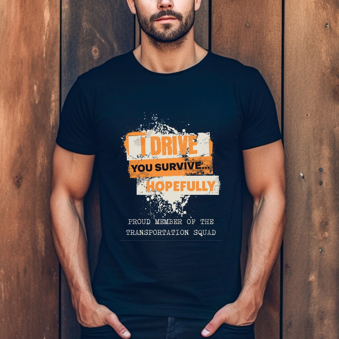 Bus Driver Gift Transportation Squad Shirt Trending Now Bus Driver ...