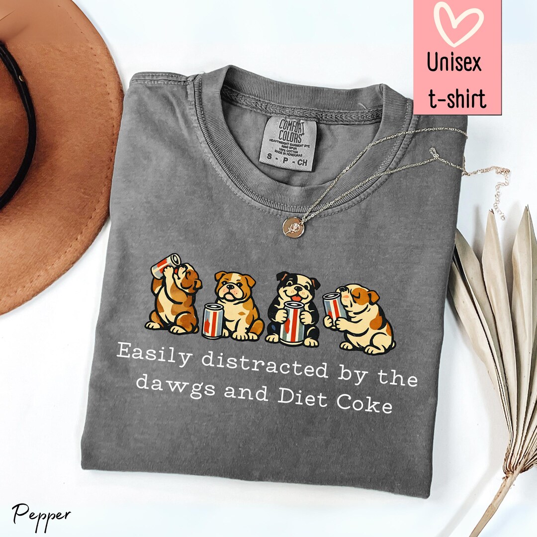 Diet Coke Lover, Dog Person Tee, Diet Coke Merch, Comfort Colors, Soda ...