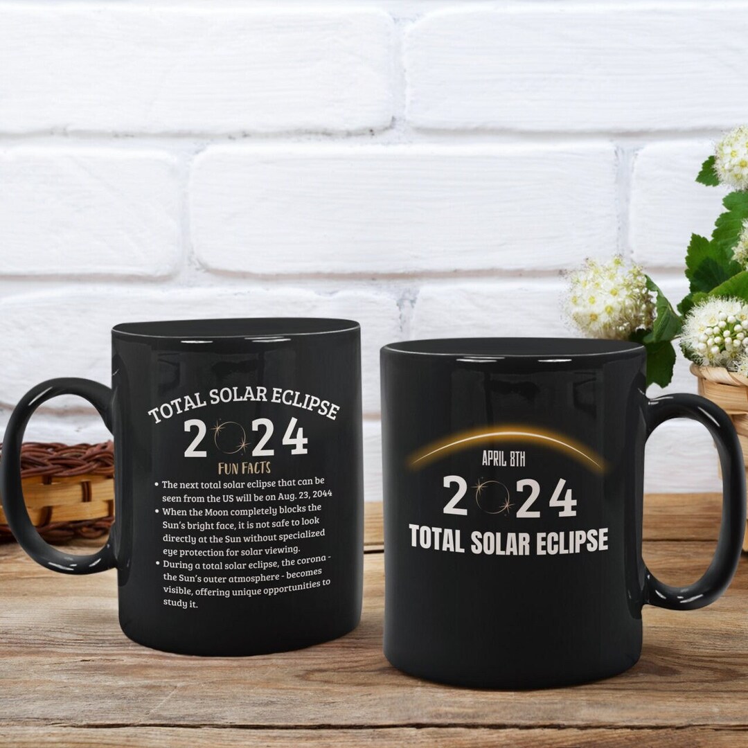 Solar Eclipse Mug Science Teacher Space Mug Popular Mugs Astrology ...
