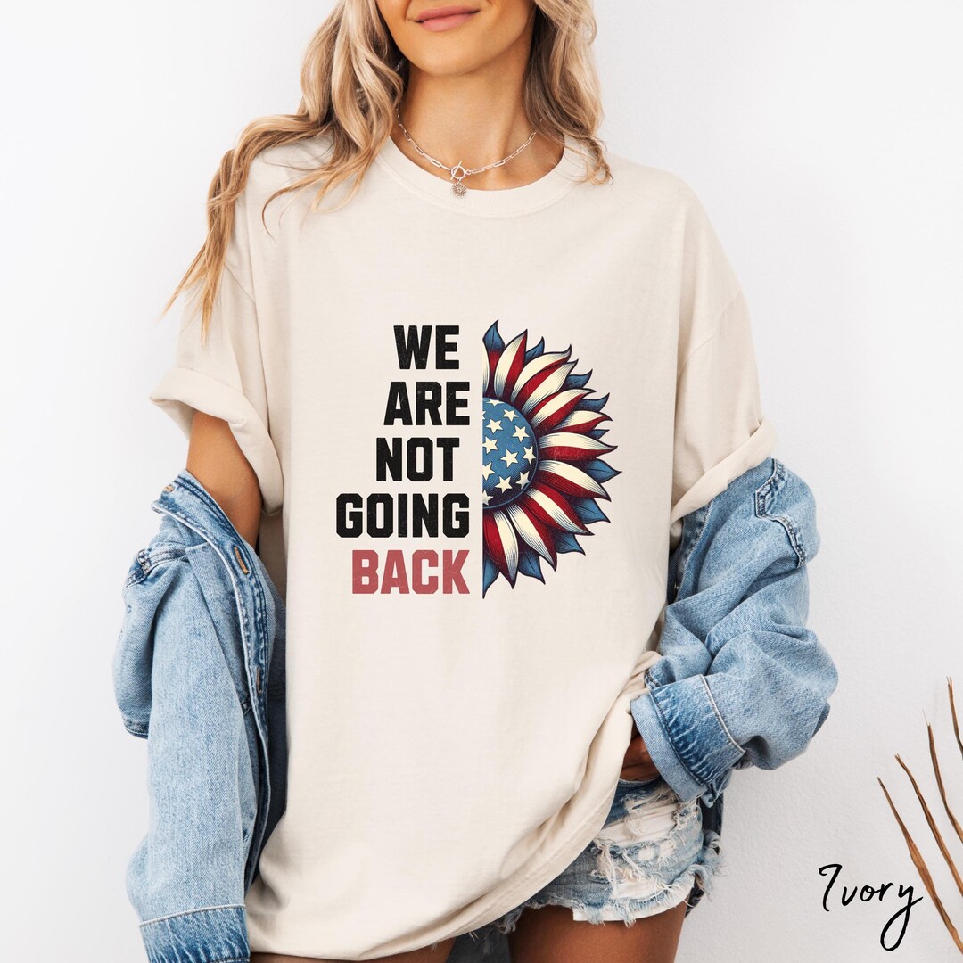 Kamala Quote Shirt Liberal Shirt America Sunflower Kamala Vote Blue Tee ...