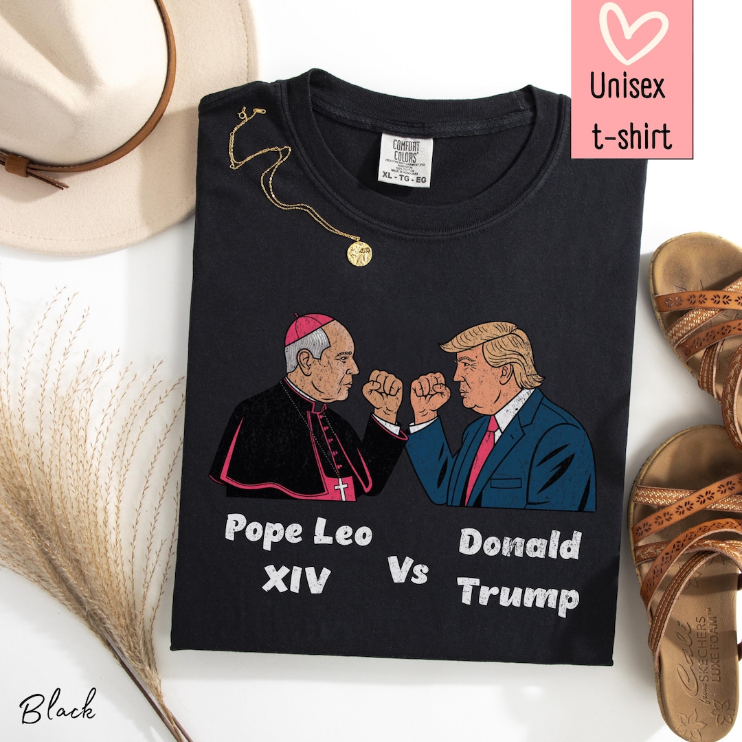 Pope Merch Chicago Pope Comfort Colors Pope Leo XIV Christianity T ...