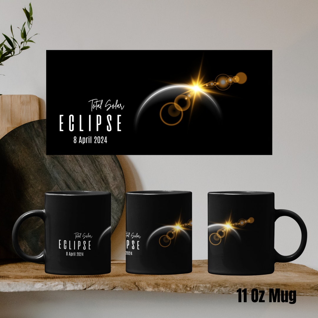 2024 Total Solar Eclipse Mug Total Darkness Science Teacher Gift Outer ...