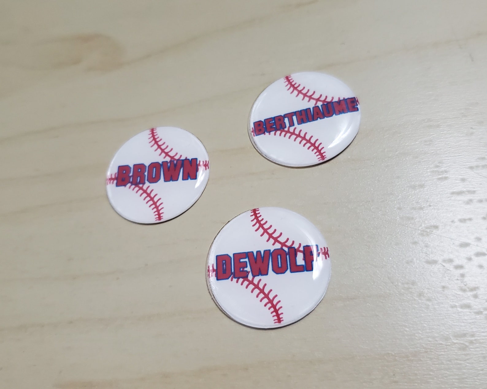 Baseball Bat Name and Number Sticker (10 Pack Discount) - Custom 1 Inch ...