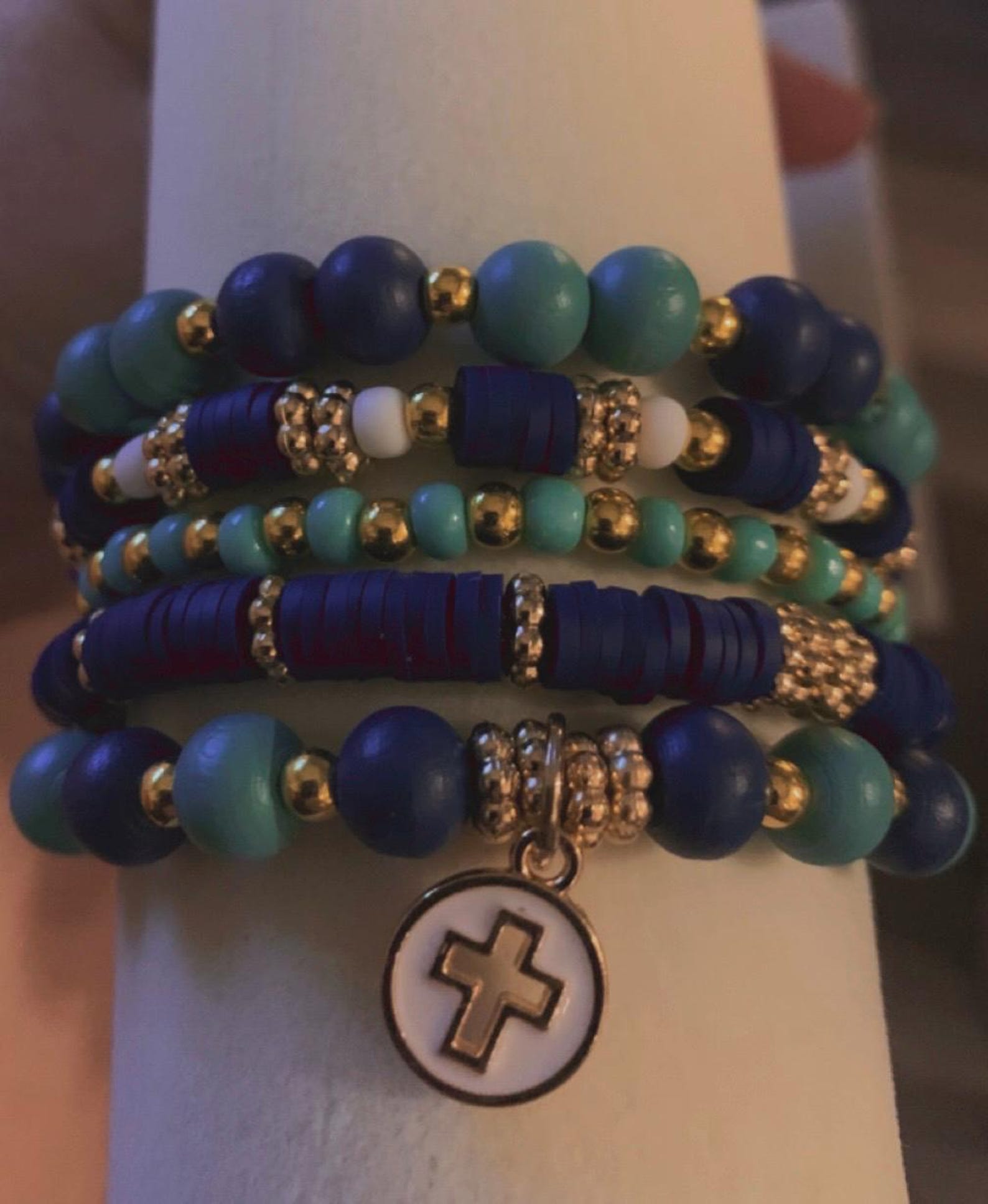 Stacked Christian Bracelets - Etsy