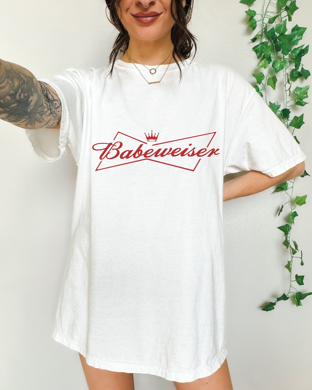 Comfort Colors Graphic Tee Babeweiser Shirt, Beer Shirt, Drinking Shirt ...
