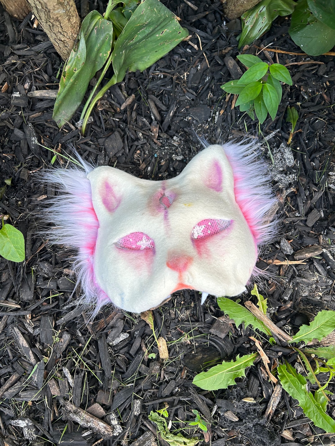 Starflesh Core Therian Cat Mask - Etsy