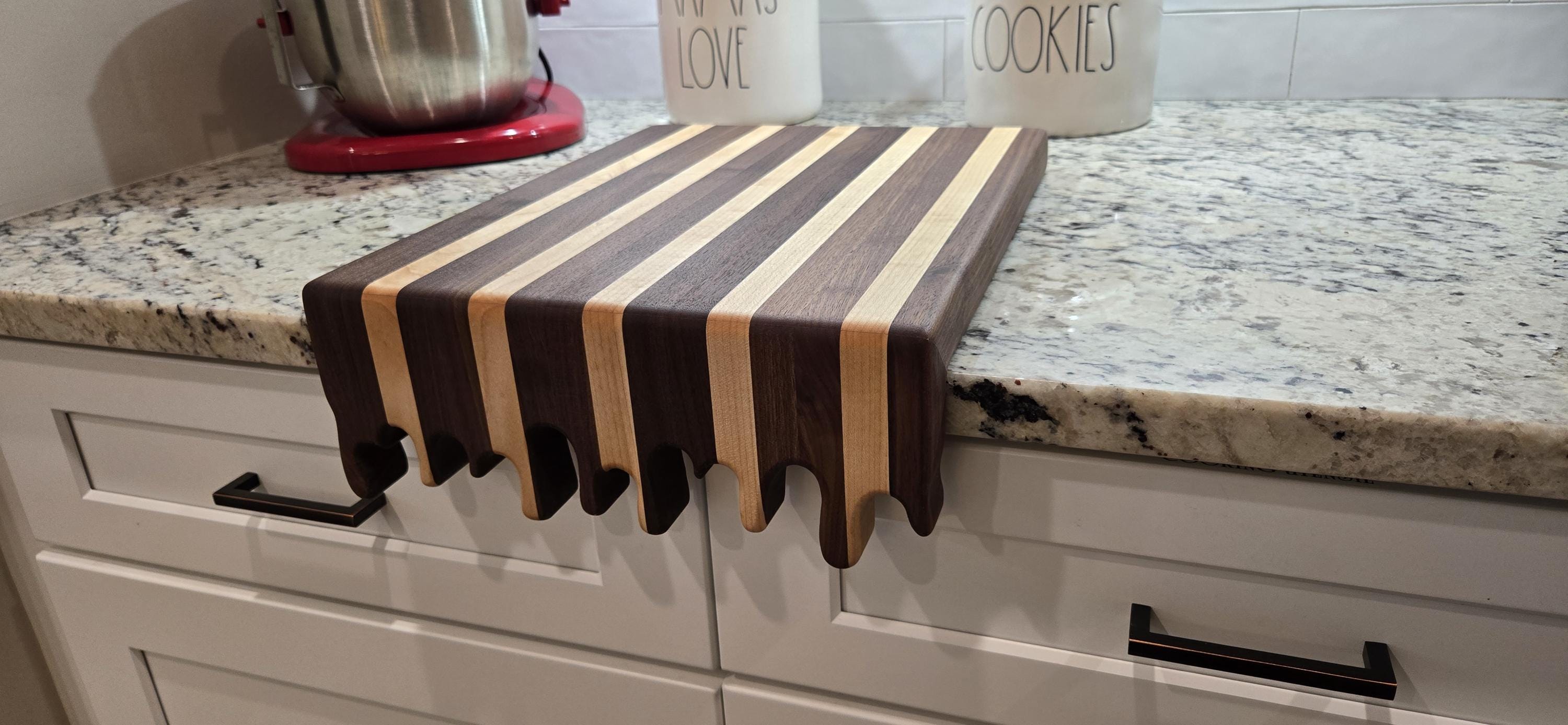 Melting Walnut and Maple Cutting Board - Etsy