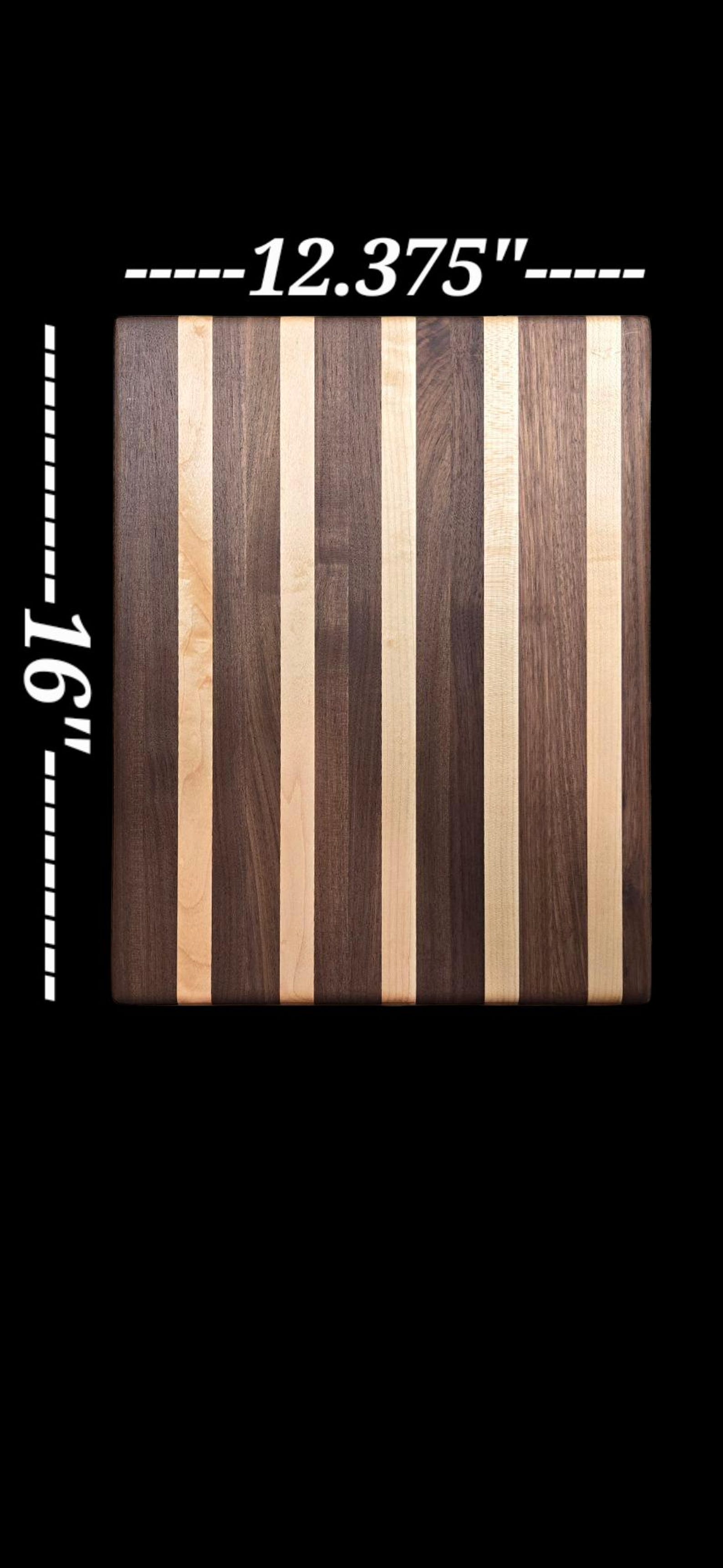 Melting Walnut and Maple Cutting Board - Etsy