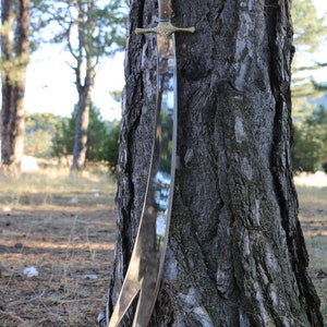 Handmade Wolf Head Zulfiqar Sword Muslim Custom Personalized Gift ...