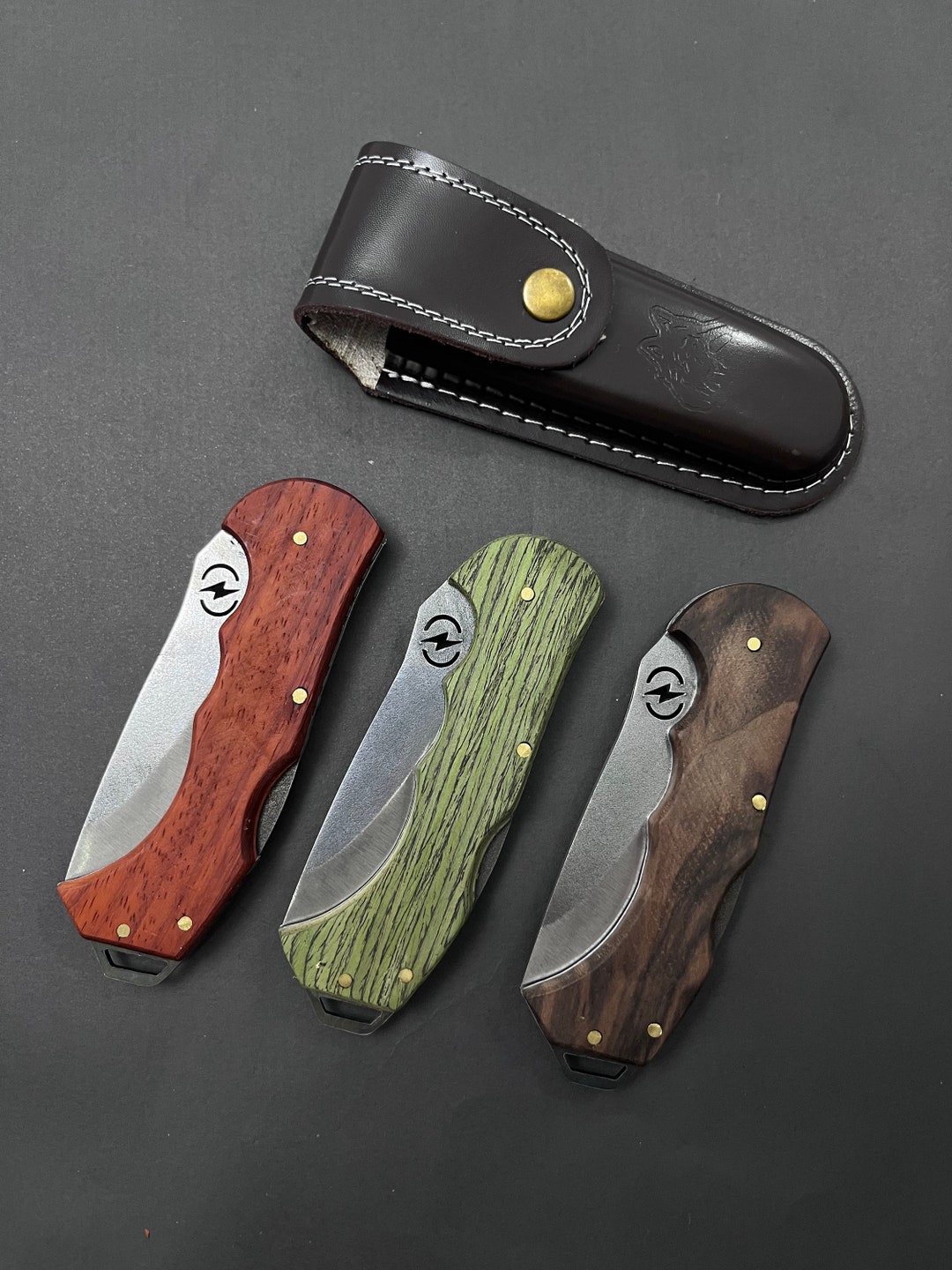 Custom Handmade Folding Knife Personalized Knive Engraved Pocket Knife ...