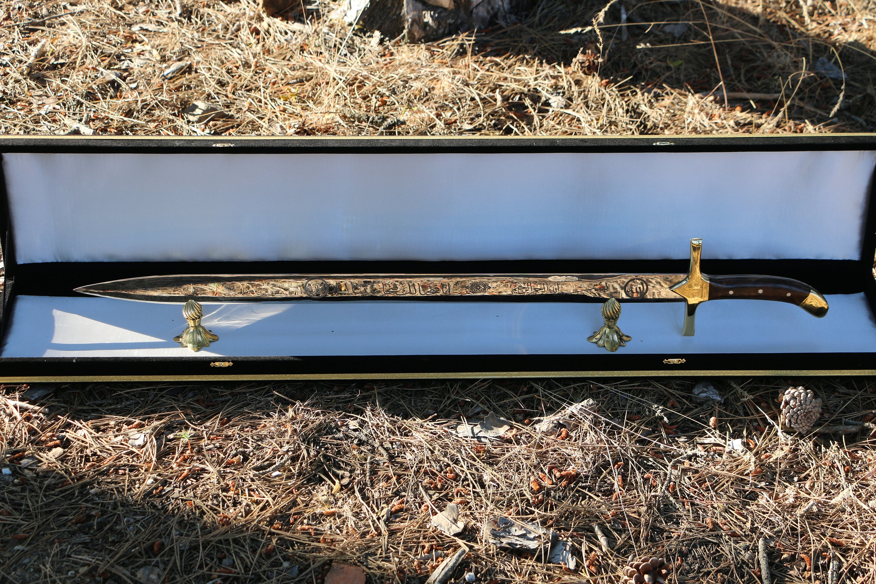 Prophet Mohammad Sword Replica With Scabbard, Islamic Arabian Decor - Etsy