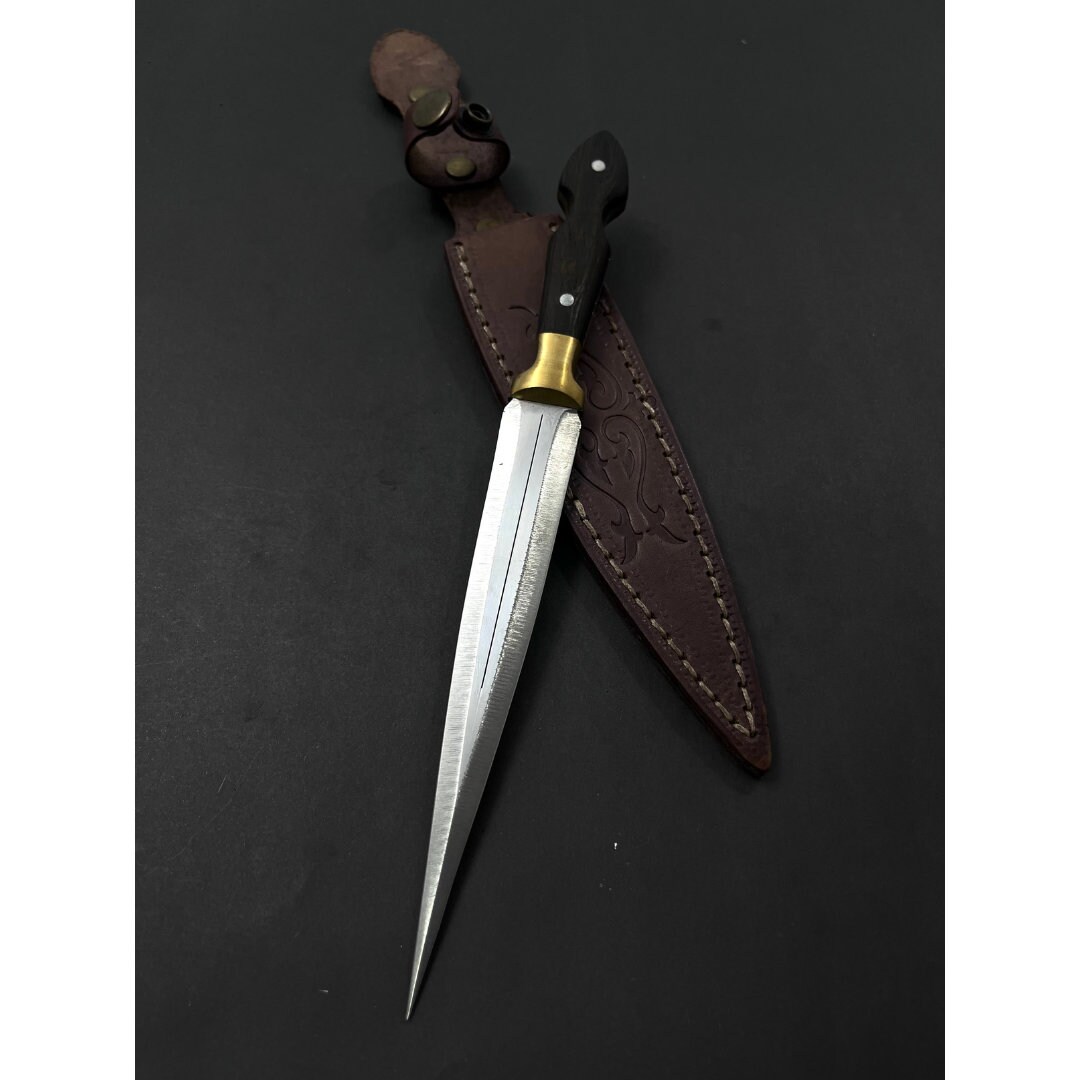 Handmade Double Edge Stainless Steel Dagger, Custom Engraved Gift - Etsy