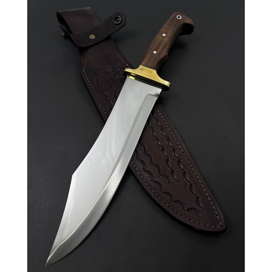 15" Handcrafted Big Machete Viking Knives Gift for Hunting Camping ...