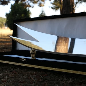 Handmade Wolf Head Zulfiqar Sword Muslim Custom Personalized Gift ...