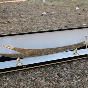 Handmade Wolf Head Zulfiqar Sword Muslim Custom Personalized Gift ...