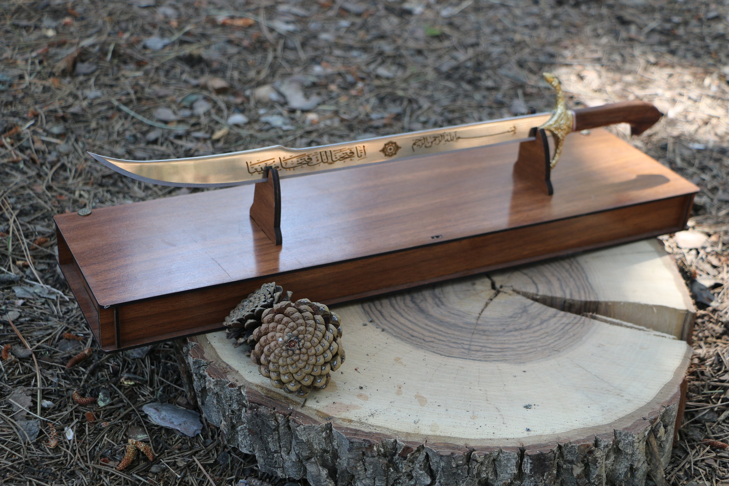 Handmade Arabian Sword Desktop Sword İslamic Gifts for Brother - Etsy