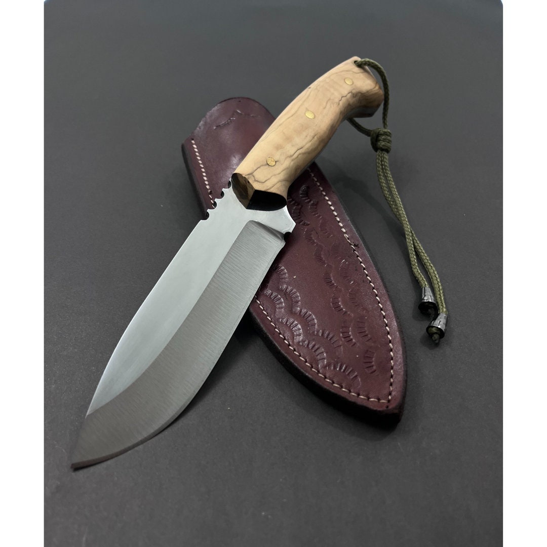 Handmade Customizable Outdoor Knife Tactical Camping Fixed Blade Knives ...