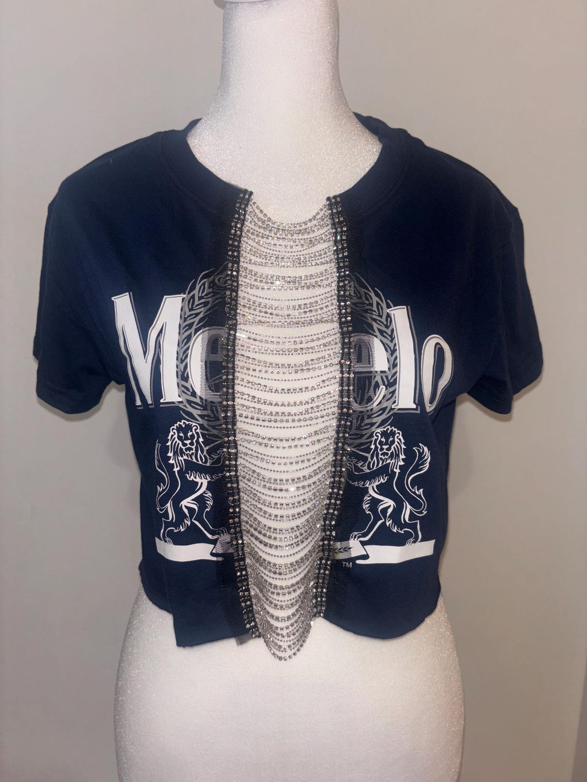Modelo Sparkle Cut Out Top - Etsy