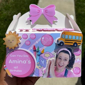 Teacher 3D Gable Box- Ms.r Custom Gable Box - 3D- Birthday Gable Box ...