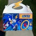 Sonic 3D Gable Box Shortcake-custom Gable Box 3D Birthday Gable Box ...