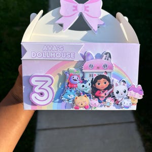 Dollhouse 3D Gable Box- Custom Gable Box - 3D- Birthday Gable Box ...