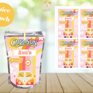 Groovy Party Favor Labels - 5 Pack- Birthday- Hippie-70s -chip Bag ...