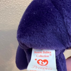 RARE Princess Beanie Baby With Tag ERRORS - Etsy