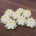 White Lotus Flower Enamel Lapel Pin - Etsy