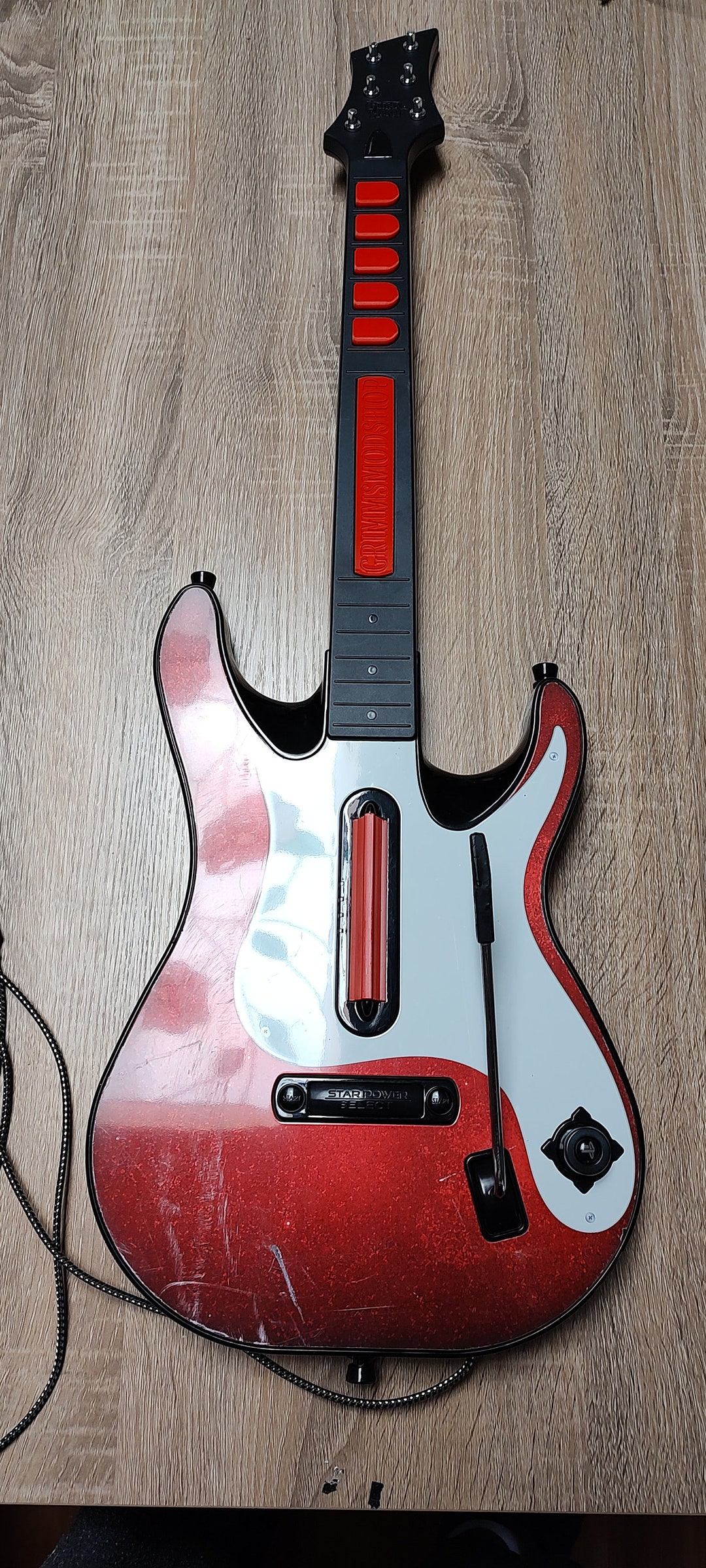 Modded Guitar Hero GH5 Controller: Mechanical Frets, RGB, Clone Hero ...