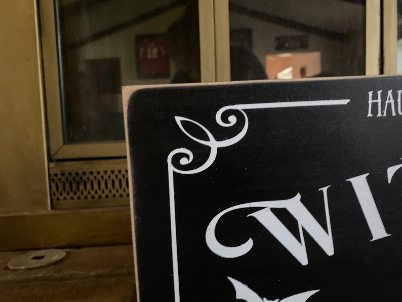 Witches Brew Halloween Wood Sign - Entryway or Kitchen Decoration - Etsy