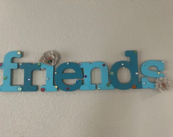 BACK DOOR FRIENDS Are Best Sign - Etsy