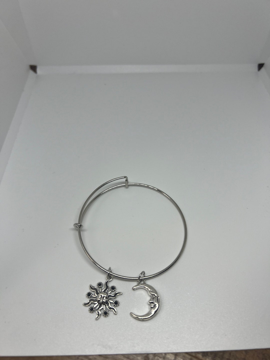 Sun & Moon Bangle - Etsy