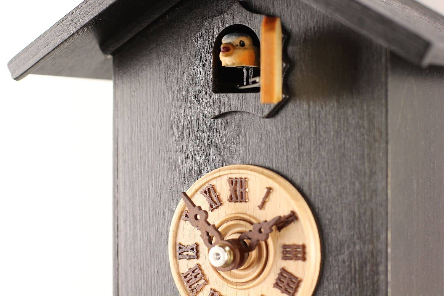 Rustic Black Forest Cuckoo Clock, Handmade Cuckoo Clock With Clock Hands, German Cuckoo Clock ...