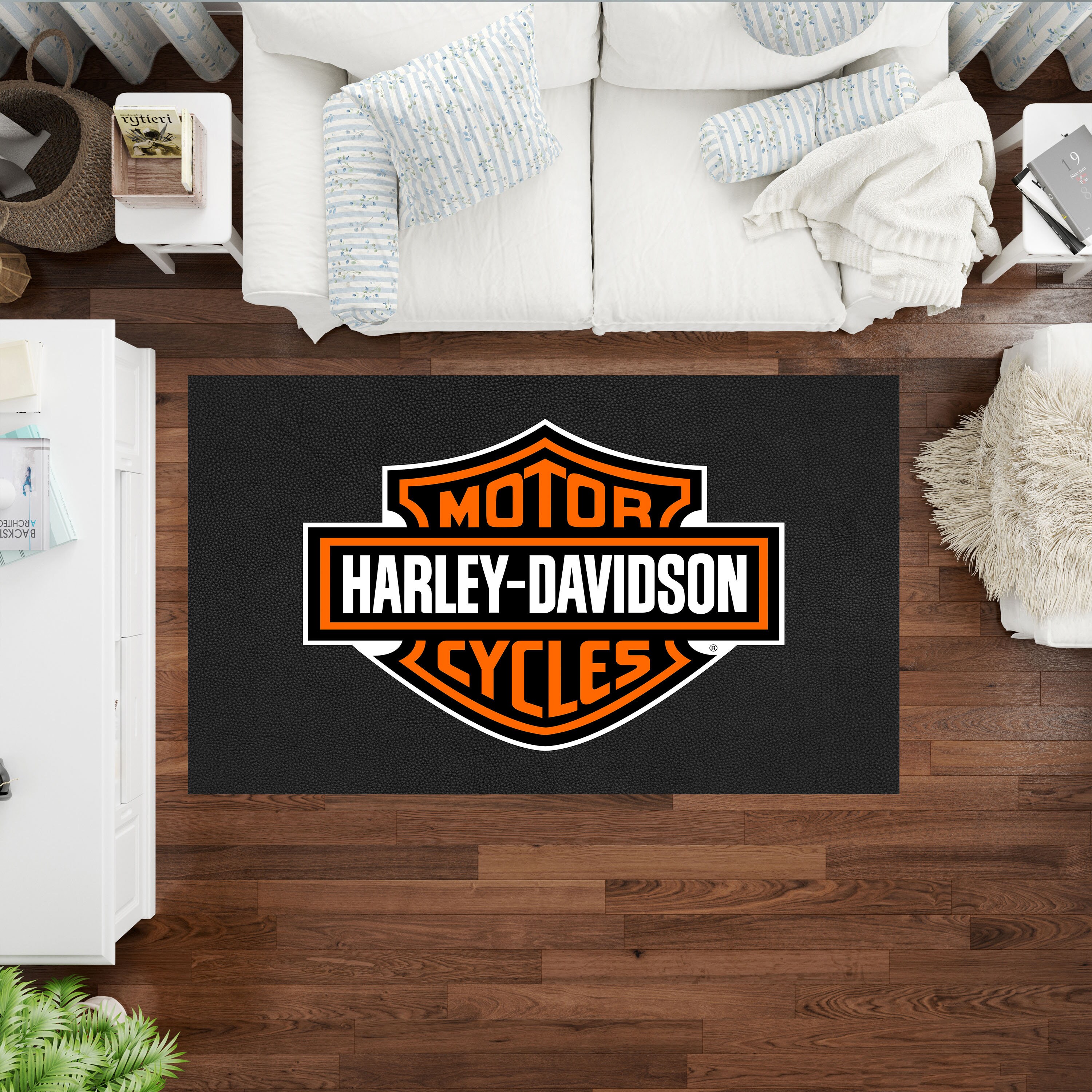 Harley Davidson Patio Mats