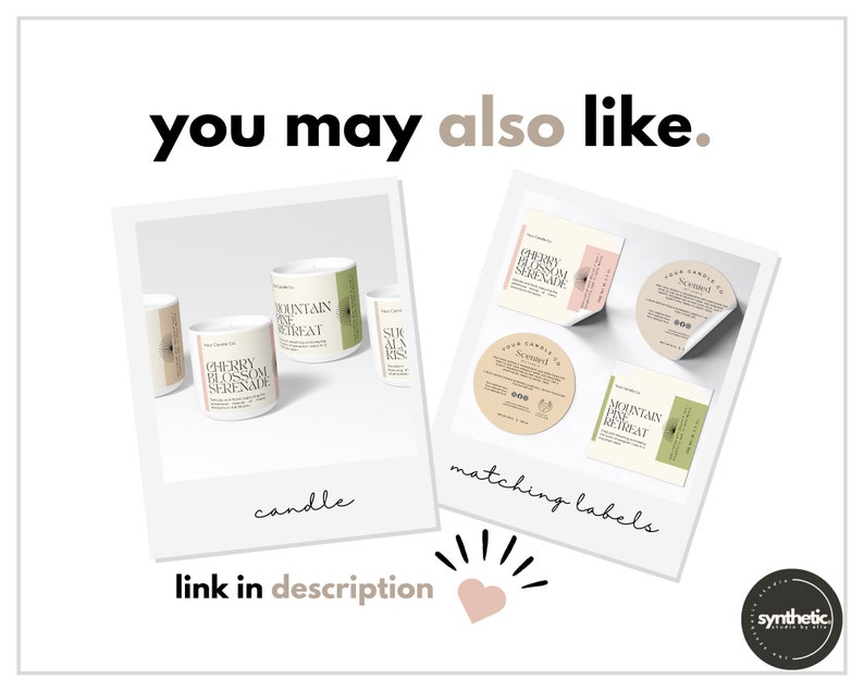 Editable Thank You Card & Printable Order Insert, Personalized Thank ...