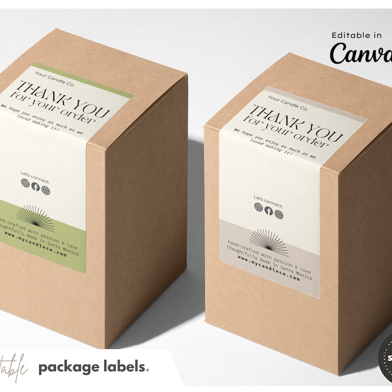 Box Seal Sticker - Etsy