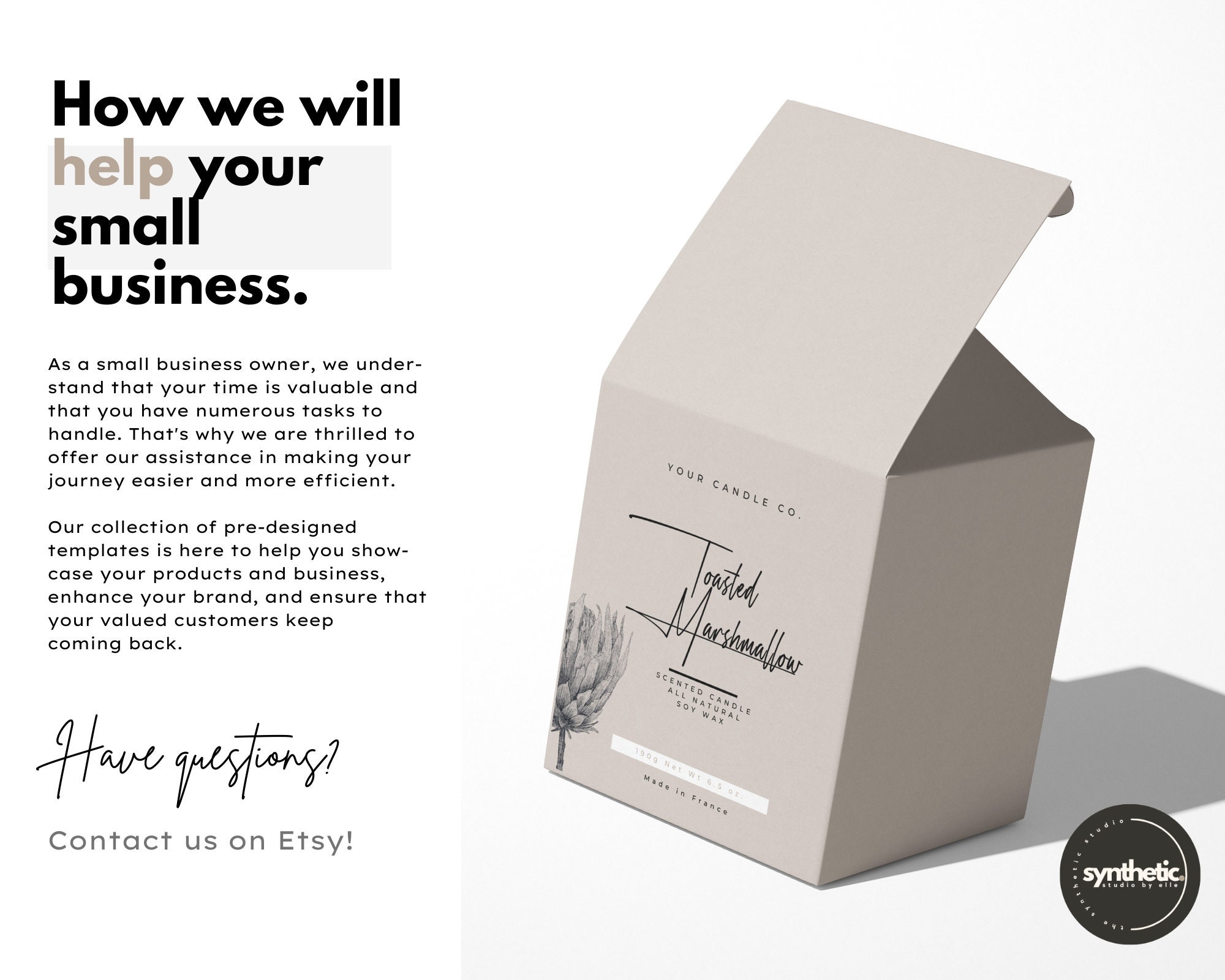 9 Personalized Candle Box Templates | Candle Gift Box | Custom ...