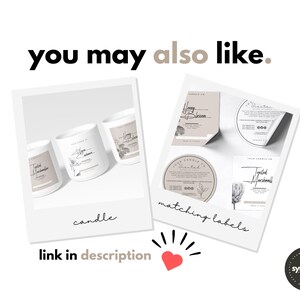 9 Personalized Candle Box Templates | Candle Gift Box | Custom ...