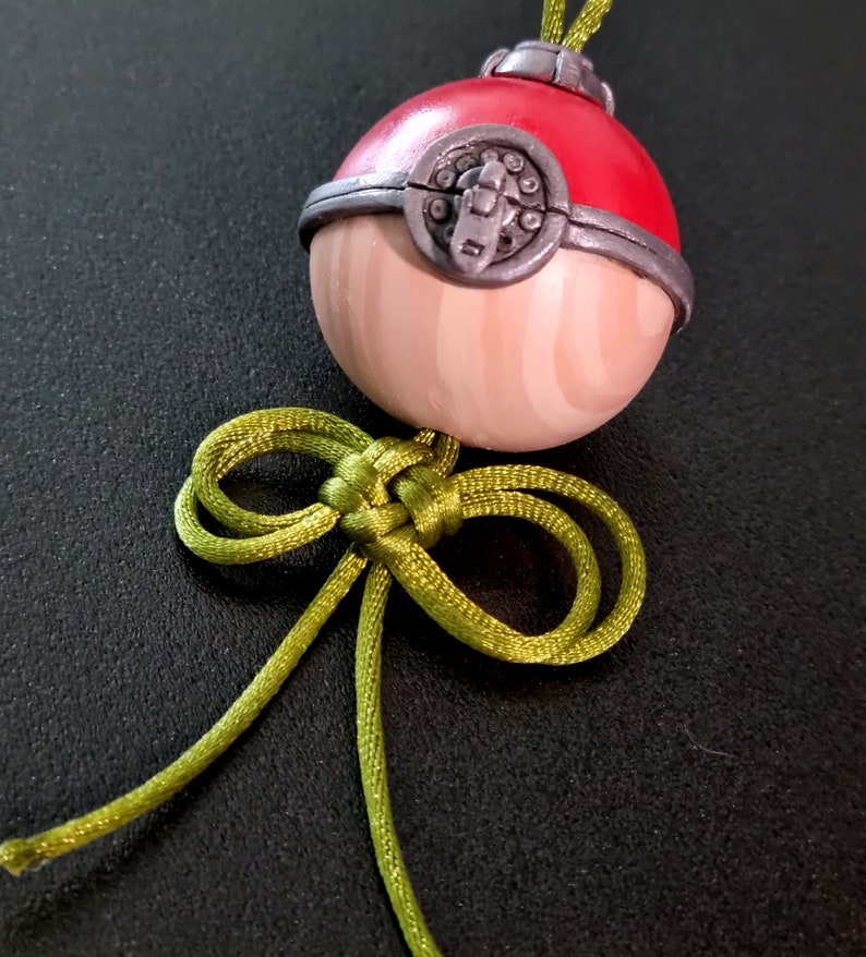 Arceus Pokeball, Hisuan Accessory, Handmade Pokemon, Handcrafted ...