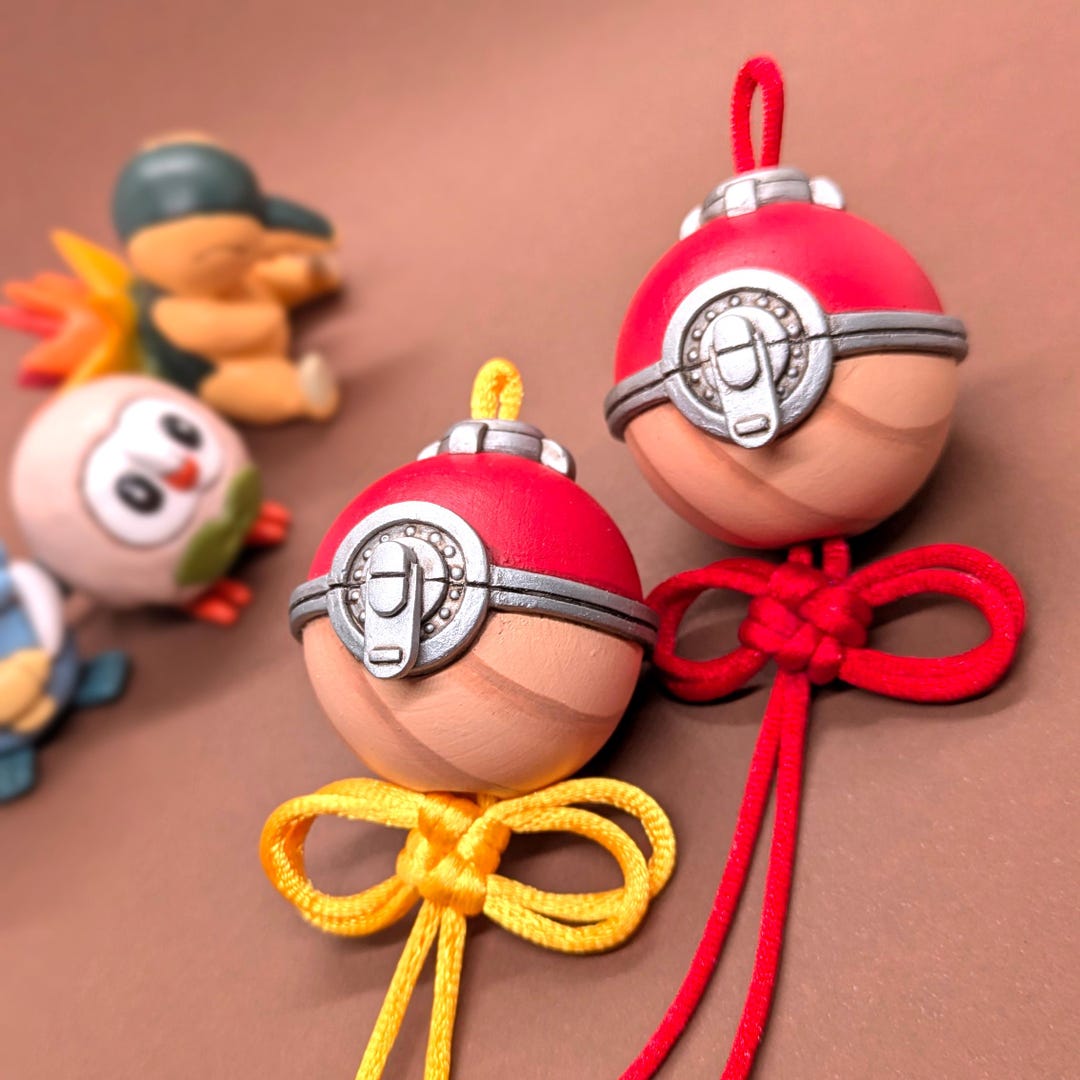 Handmade Arceus Pokeball, Hisuan Accessory, Pokemon Charm, Handcrafted ...