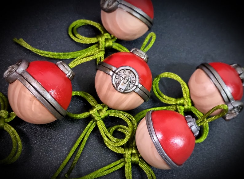 Arceus Pokeball, Hisuan Accessory, Handmade Pokemon, Handcrafted ...