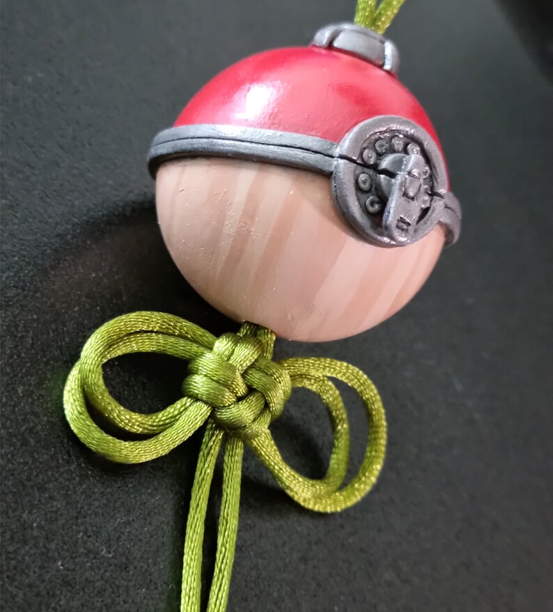 Arceus Pokeball, Hisuan Accessory, Handmade Pokemon, Handcrafted ...