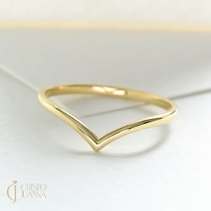 Chevron Ring - Etsy