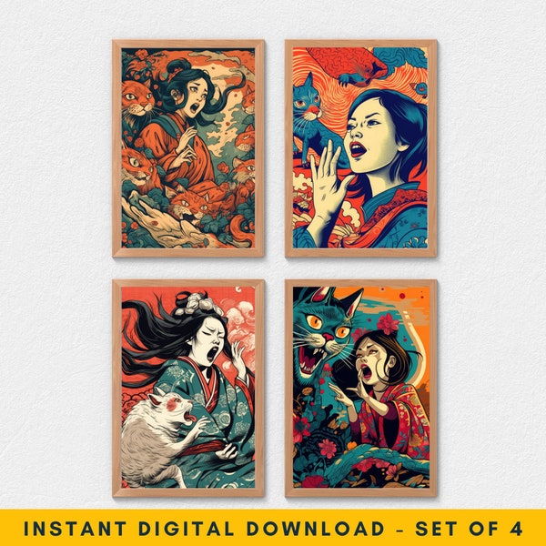 Japanese Digital - Etsy