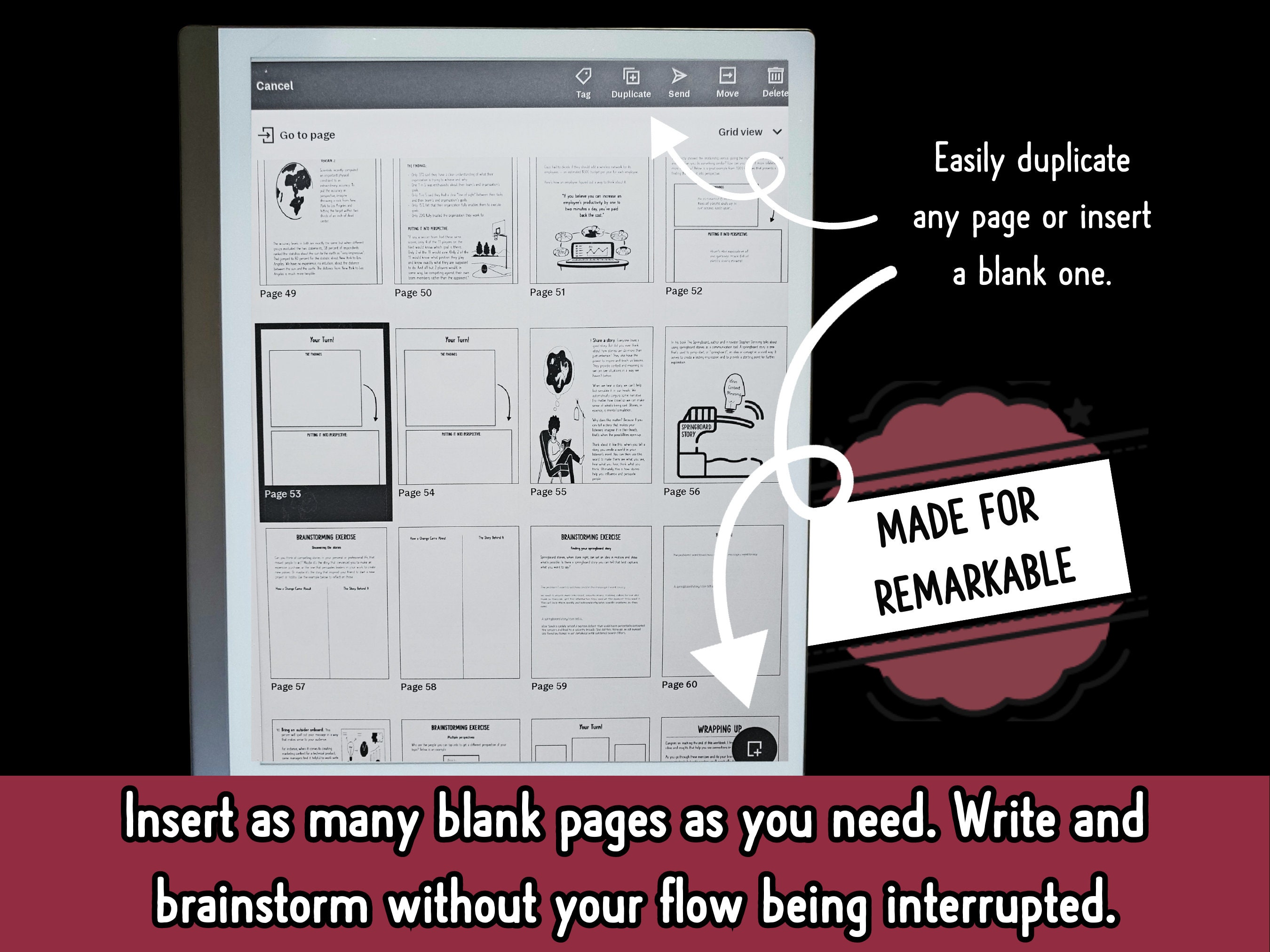 Remarkable Templates Brainstorming for Remarkable, Creative Thinking Exercises, Remarkable ...