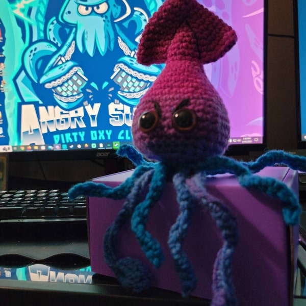 Squid - Etsy
