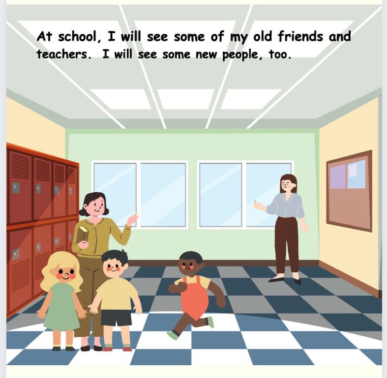 Time for School - A Back to School Social Story. Going Back to School ...