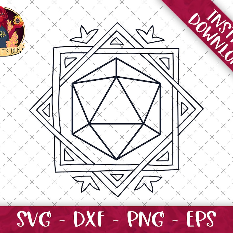 D20 Svg Cuts File - Etsy